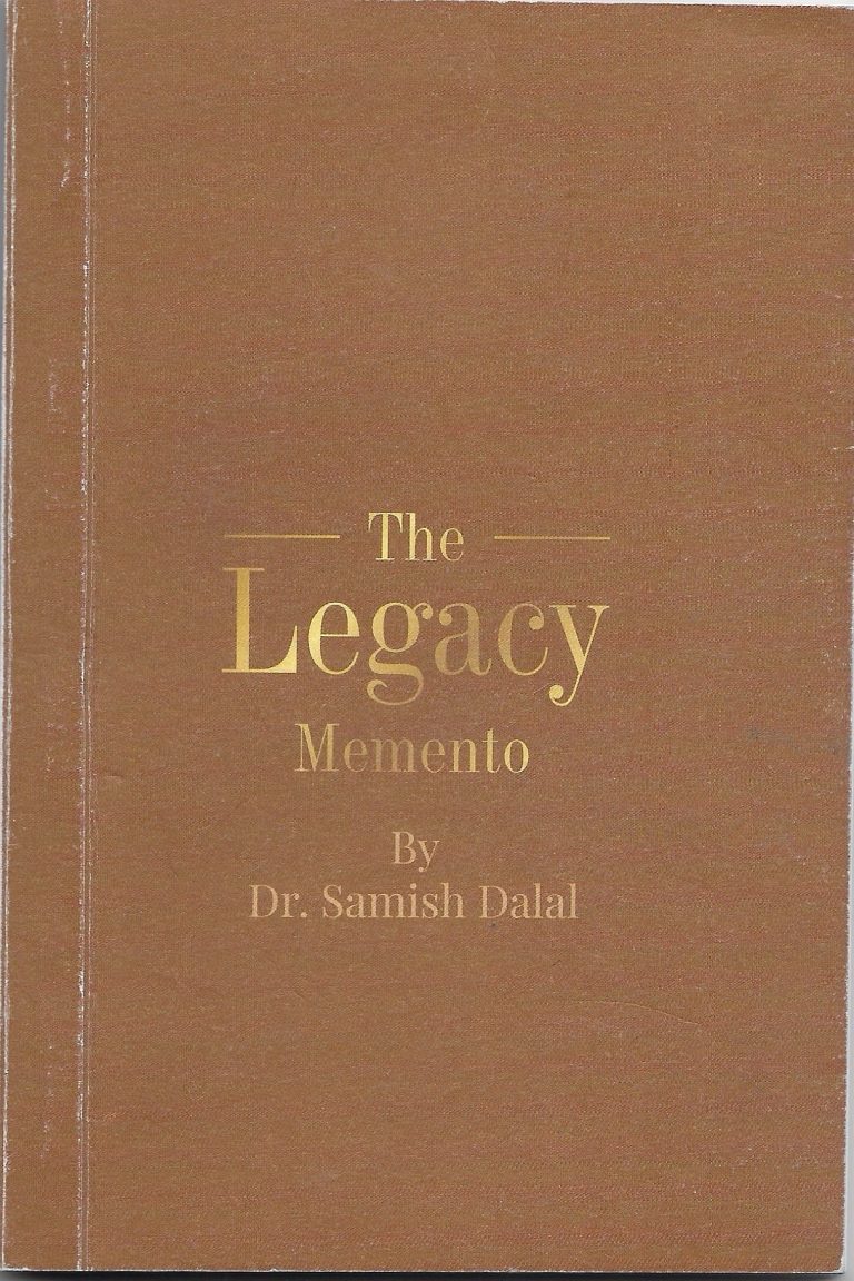 Book – The Legacy Memento – Samish Dalal